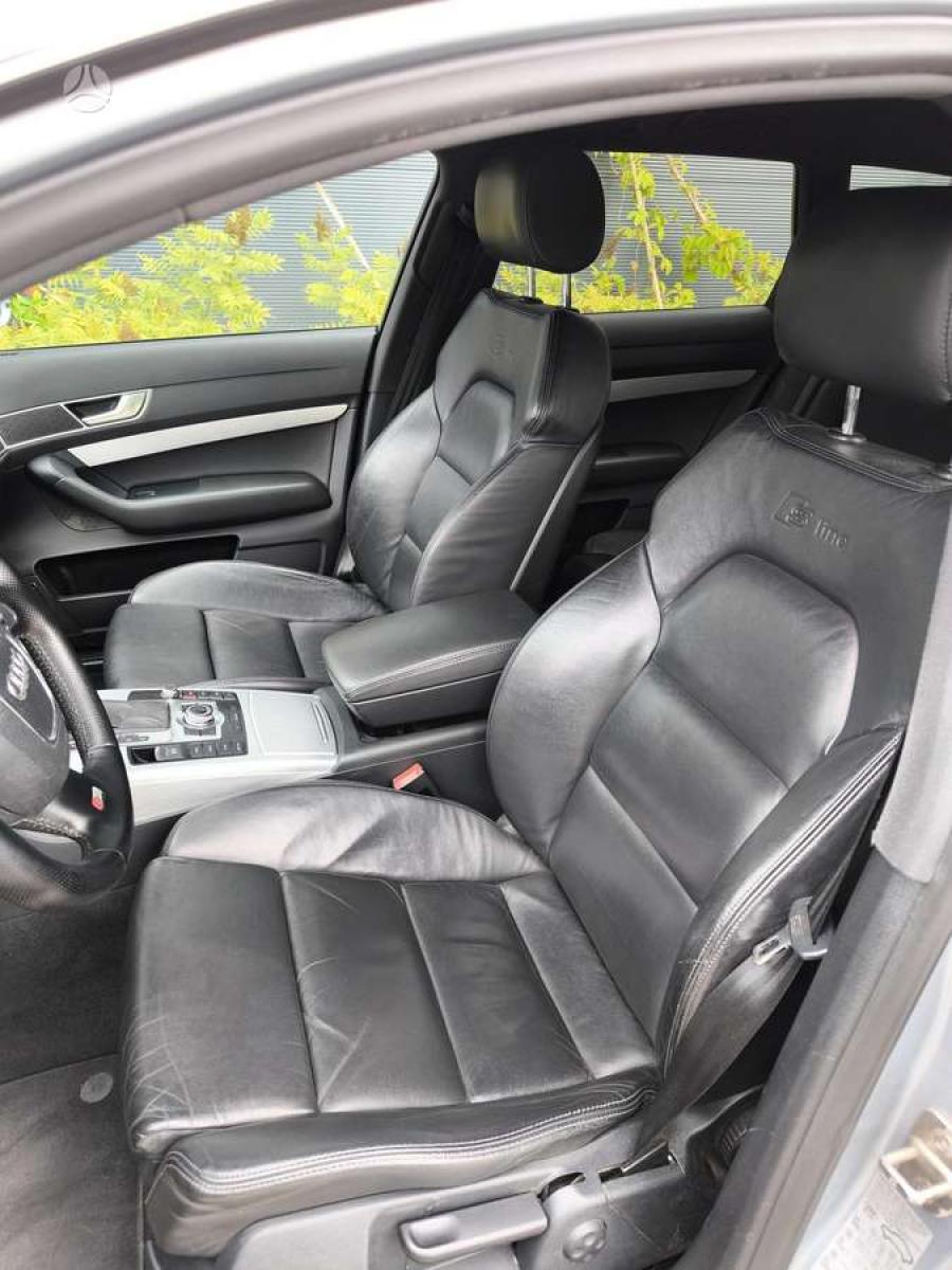 Pelēks Audi A6 2009 Viļņa, ar dzinēja tilpumu 2.97 L un nobraukumu 268 tūkst. km par 6800 €, foto 16 vietnē AUTOMOTO.COM.LV