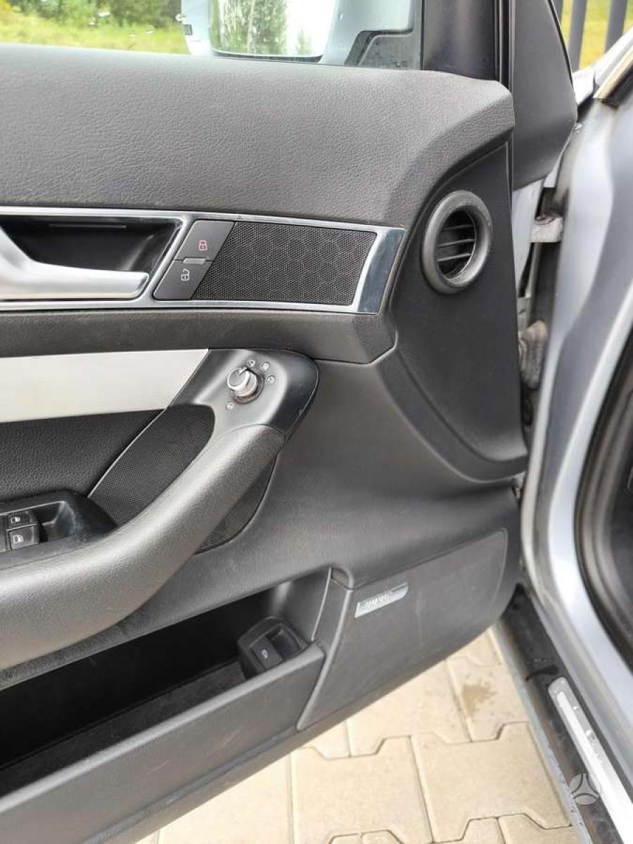 Pelēks Audi A6 2009 Viļņa, ar dzinēja tilpumu 2.97 L un nobraukumu 268 tūkst. km par 6800 €, foto 23 vietnē AUTOMOTO.COM.LV