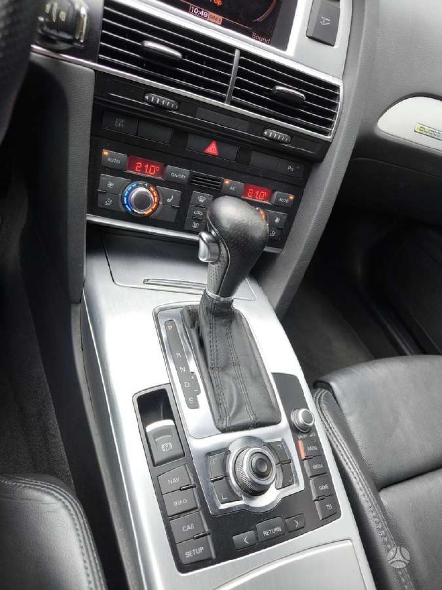 Pelēks Audi A6 2009 Viļņa, ar dzinēja tilpumu 2.97 L un nobraukumu 268 tūkst. km par 6800 €, foto 25 vietnē AUTOMOTO.COM.LV