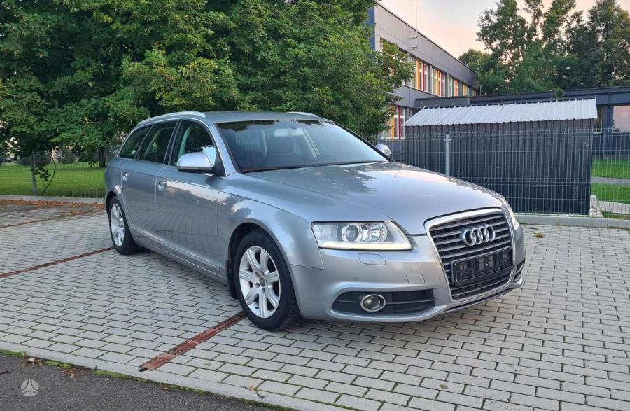 Pelēks Audi A6 2009 Šauļi, ar dzinēja tilpumu 1.98 L un nobraukumu 234 tūkst. km par 3800 €, foto 1 vietnē AUTOMOTO.COM.LV