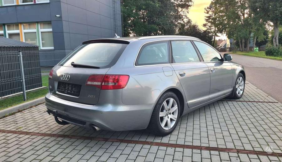 Pelēks Audi A6 2009 Šauļi, ar dzinēja tilpumu 1.98 L un nobraukumu 234 tūkst. km par 3800 €, foto 5 vietnē AUTOMOTO.COM.LV