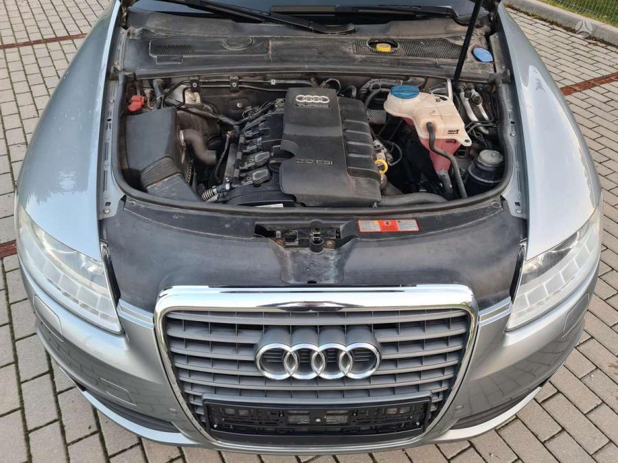 Pelēks Audi A6 2009 Šauļi, ar dzinēja tilpumu 1.98 L un nobraukumu 234 tūkst. km par 3800 €, foto 12 vietnē AUTOMOTO.COM.LV