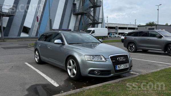 Audi A6 2009 in Riga on AUTOMOTO.COM.LV Grey Audi A6 2009 in Riga, with an engine capacity of 3.00 L and mileage of 334 thousand km for 6960 €, photo 1 on AUTOMOTO.COM.LV