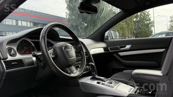 Audi A6 2009 in Riga on AUTOMOTO.COM.LV Grey Audi A6 2009 in Riga, with an engine capacity of 3.00 L and mileage of 334 thousand km for 6960 €, photo 7 on AUTOMOTO.COM.LV