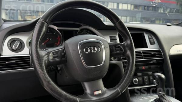 Audi A6 2009 in Riga on AUTOMOTO.COM.LV Grey Audi A6 2009 in Riga, with an engine capacity of 3.00 L and mileage of 334 thousand km for 6960 €, photo 8 on AUTOMOTO.COM.LV