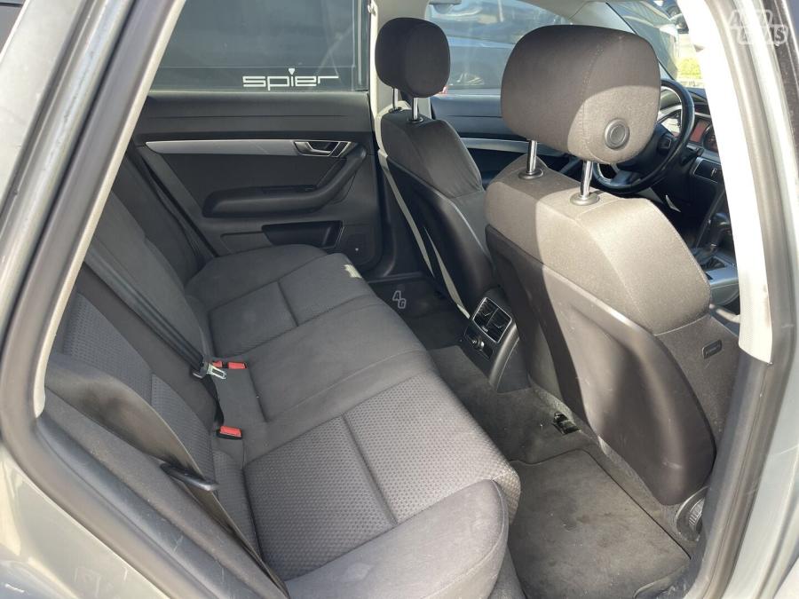 Grey Audi A6 2009 in Vilnius, with an engine capacity of 2.00 L and mileage of 280 thousand km for 3500 €, photo 27 on AUTOMOTO.COM.LV
