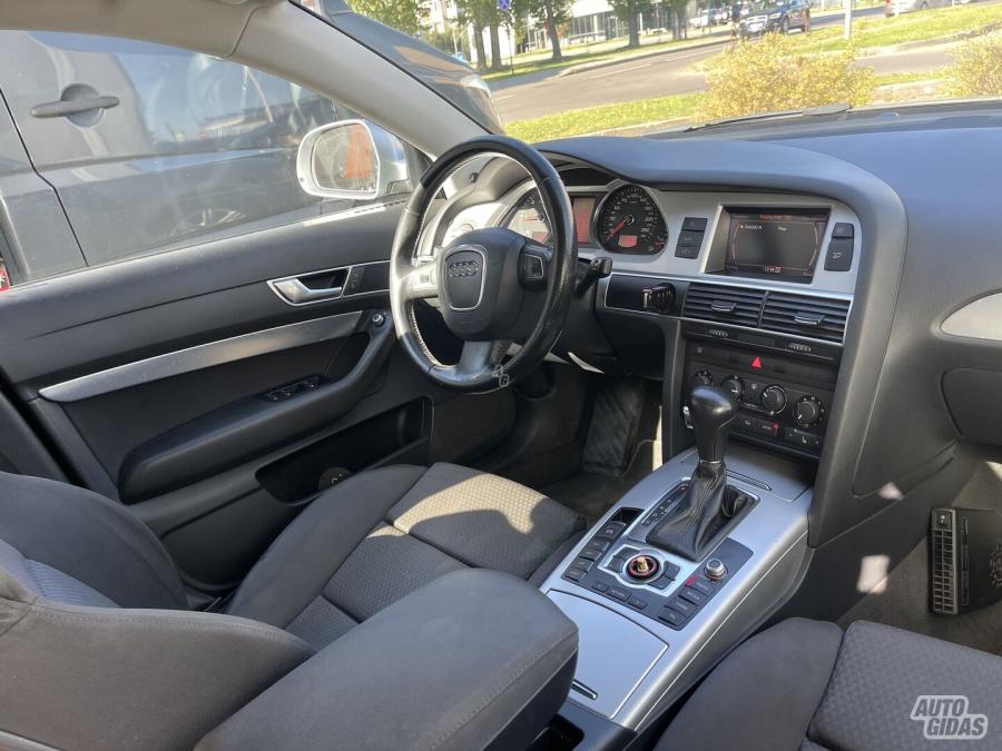 Grey Audi A6 2009 in Vilnius, with an engine capacity of 2.00 L and mileage of 280 thousand km for 3500 €, photo 28 on AUTOMOTO.COM.LV