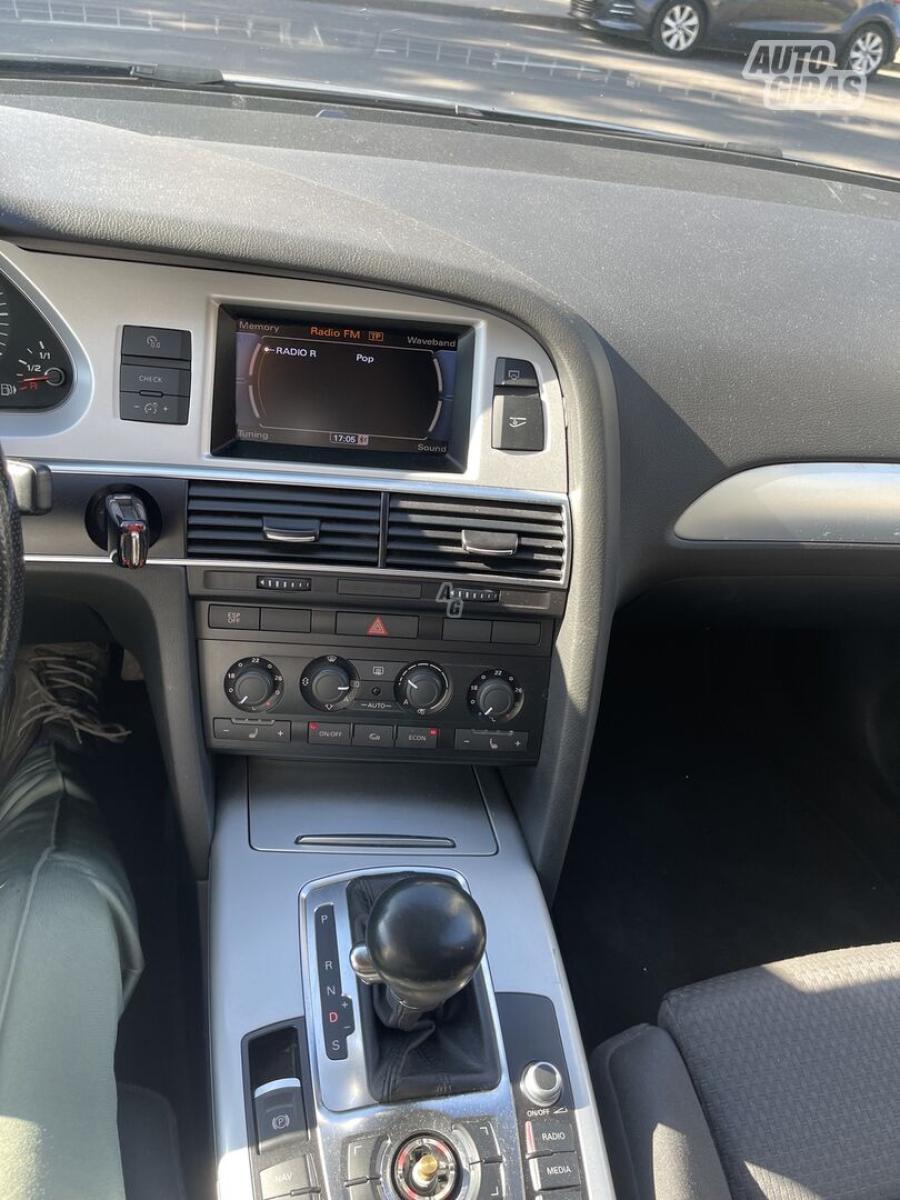 Grey Audi A6 2009 in Vilnius, with an engine capacity of 2.00 L and mileage of 280 thousand km for 3500 €, photo 33 on AUTOMOTO.COM.LV
