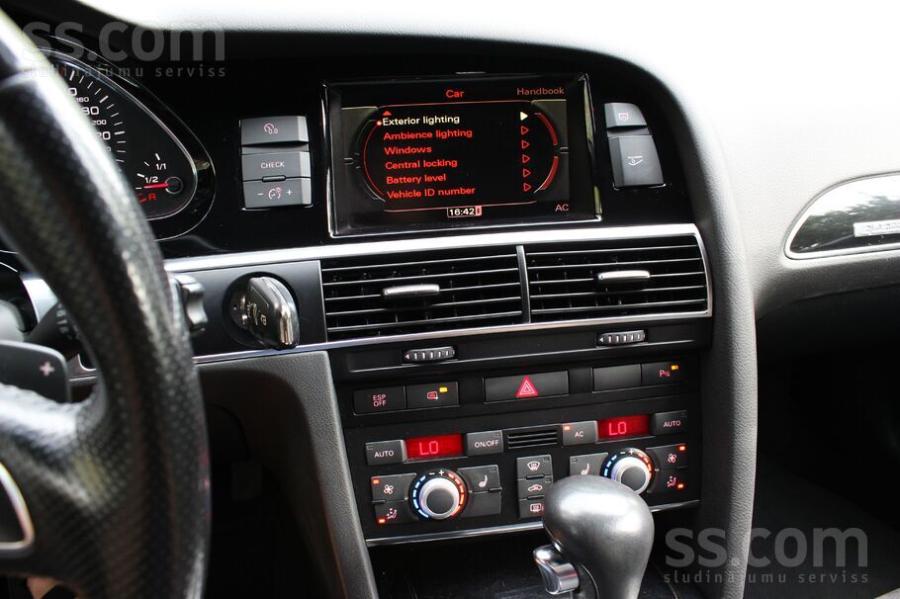 Pelēks Audi A6 2009 Rīga, ar dzinēja tilpumu 2.70 L un nobraukumu 336 tūkst. km par 6100 €, foto 12 vietnē AUTOMOTO.COM.LV