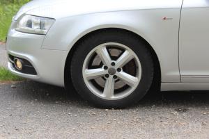 Pelēks Audi A6 2009 Rīga, ar dzinēja tilpumu 2.70 L un nobraukumu 336 tūkst. km par 6100 €, foto 33 vietnē AUTOMOTO.COM.LV