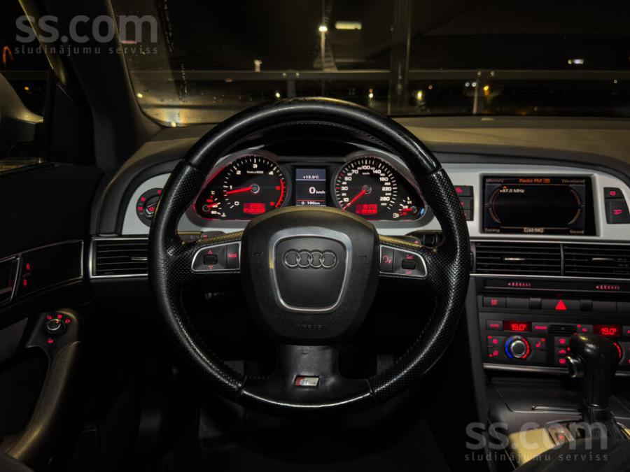 Pelēks Audi A6 2009 Rīga, ar dzinēja tilpumu 3.00 L un nobraukumu 297 tūkst. km par 7500 €, foto 10 vietnē AUTOMOTO.COM.LV