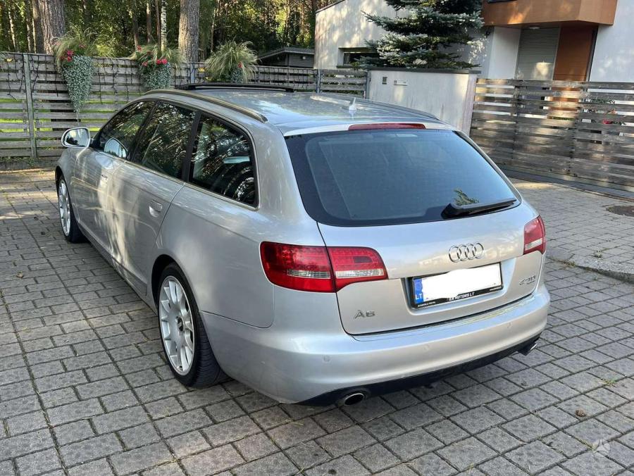 Pelēks Audi A6 2009 Viļņa, ar dzinēja tilpumu 2.70 L un nobraukumu 349 tūkst. km par 3850 €, foto 6 vietnē AUTOMOTO.COM.LV
