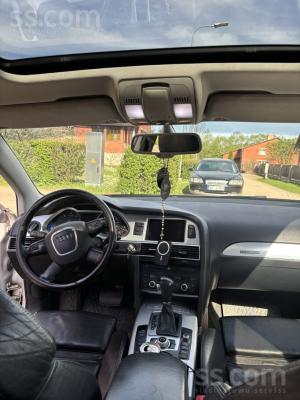 Grey Audi A6 2009 in Balvi, with an engine capacity of 3.00 L and mileage of 281 thousand km for 6500 €, photo 9 on AUTOMOTO.COM.LV