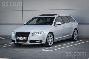 Grey Audi A6 2009 in Riga, with an engine capacity of 3.00 L and mileage of 283 thousand km for 7950 €, photo  on AUTOMOTO.COM.LV