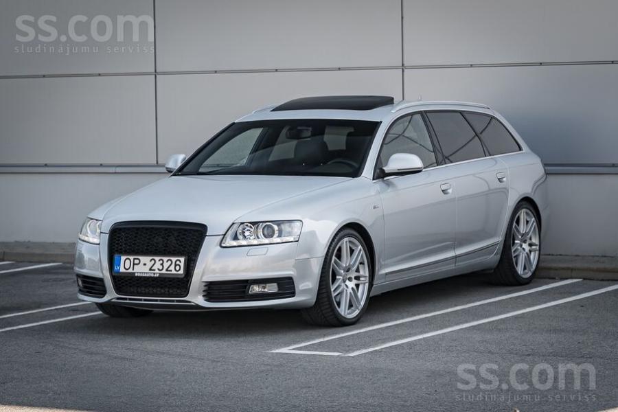 Grey Audi A6 2009 in Riga, with an engine capacity of 3.00 L and mileage of 283 thousand km for 7950 €, photo 1 on AUTOMOTO.COM.LV