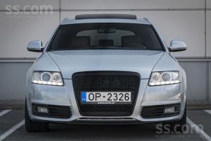 Grey Audi A6 2009 in Riga, with an engine capacity of 3.00 L and mileage of 283 thousand km for 7950 €, photo 3 on AUTOMOTO.COM.LV
