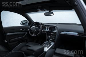 Grey Audi A6 2009 in Riga, with an engine capacity of 3.00 L and mileage of 283 thousand km for 7950 €, photo 17 on AUTOMOTO.COM.LV