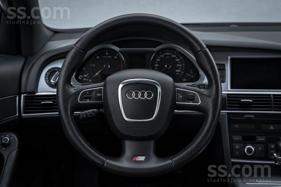 Grey Audi A6 2009 in Riga, with an engine capacity of 3.00 L and mileage of 283 thousand km for 7950 €, photo 20 on AUTOMOTO.COM.LV