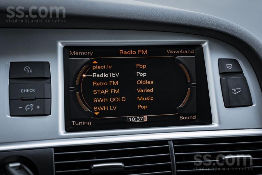 Grey Audi A6 2009 in Riga, with an engine capacity of 3.00 L and mileage of 283 thousand km for 7950 €, photo 25 on AUTOMOTO.COM.LV
