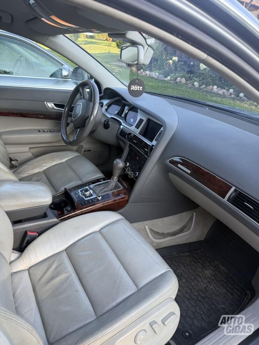 Grey Audi A6 2009 in Alytus, with an engine capacity of 3.00 L and mileage of 305 thousand km for 5600 €, photo 5 on AUTOMOTO.COM.LV