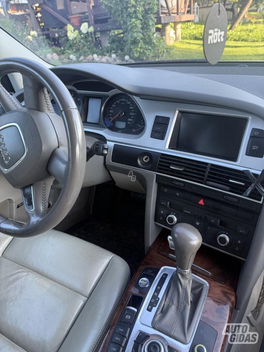 Grey Audi A6 2009 in Alytus, with an engine capacity of 3.00 L and mileage of 305 thousand km for 5600 €, photo 8 on AUTOMOTO.COM.LV