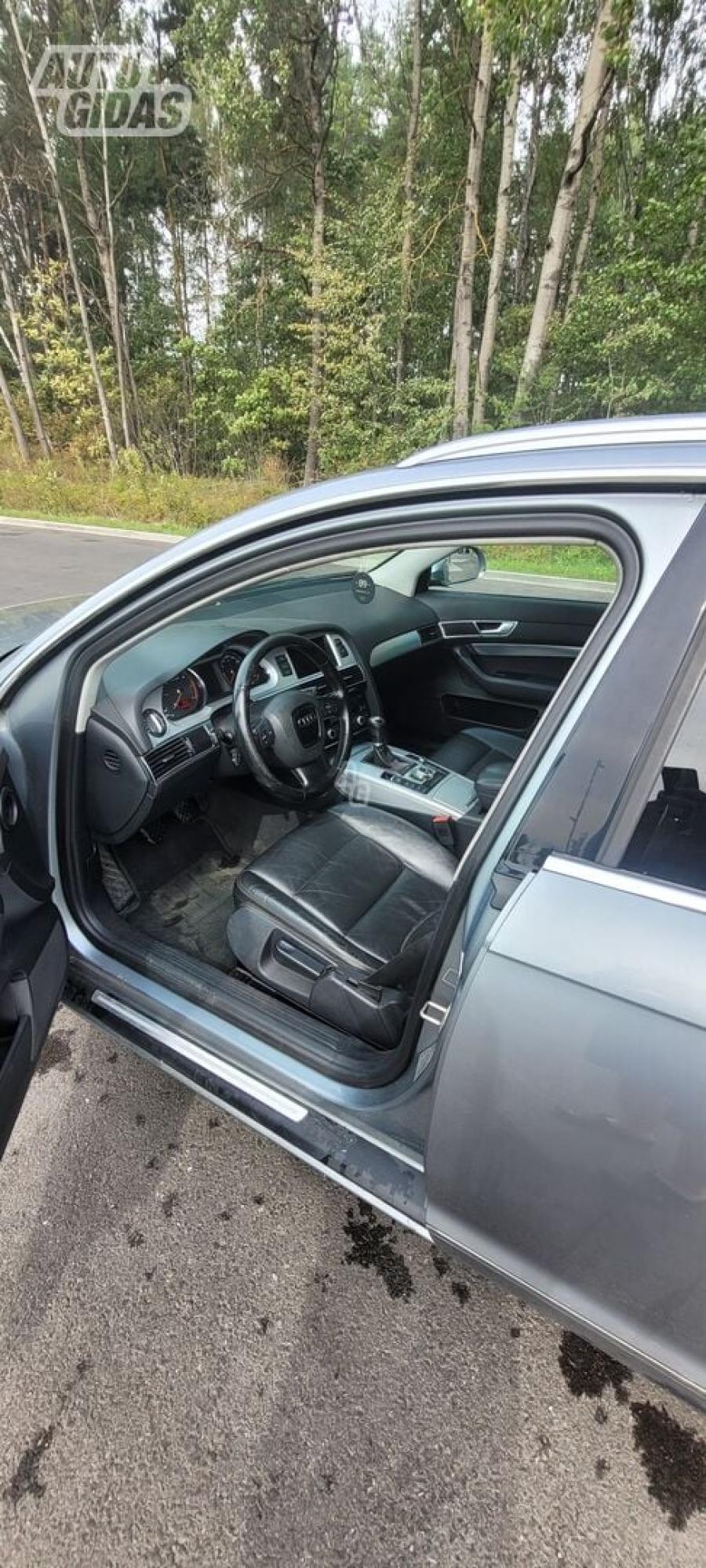 Grey Audi A6 2009 in Kaunas, with an engine capacity of 2.70 L and mileage of 279 thousand km for 2900 €, photo 8 on AUTOMOTO.COM.LV