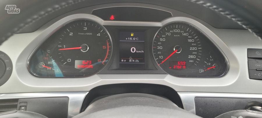 Grey Audi A6 2009 in Kaunas, with an engine capacity of 2.70 L and mileage of 279 thousand km for 2900 €, photo 11 on AUTOMOTO.COM.LV