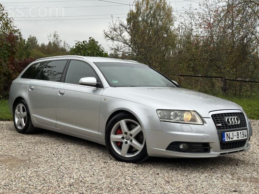 Grey Audi A6 2009 in Tukums, with an engine capacity of 3.00 L and mileage of 394 thousand km for 3550 €, photo 4 on AUTOMOTO.COM.LV