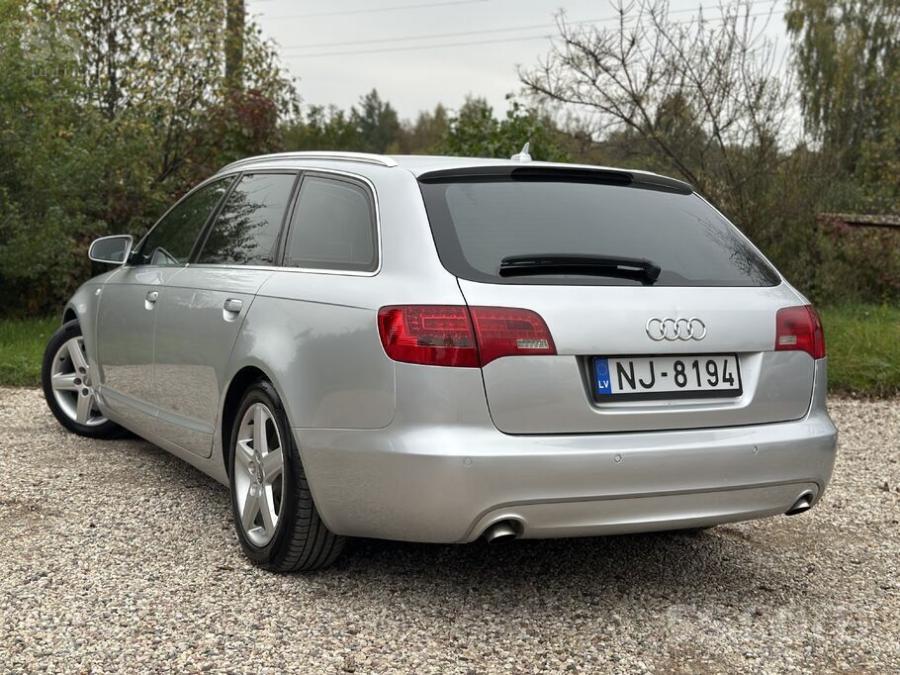 Grey Audi A6 2009 in Tukums, with an engine capacity of 3.00 L and mileage of 394 thousand km for 3550 €, photo 5 on AUTOMOTO.COM.LV