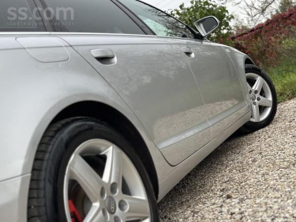 Grey Audi A6 2009 in Tukums, with an engine capacity of 3.00 L and mileage of 394 thousand km for 3550 €, photo 8 on AUTOMOTO.COM.LV