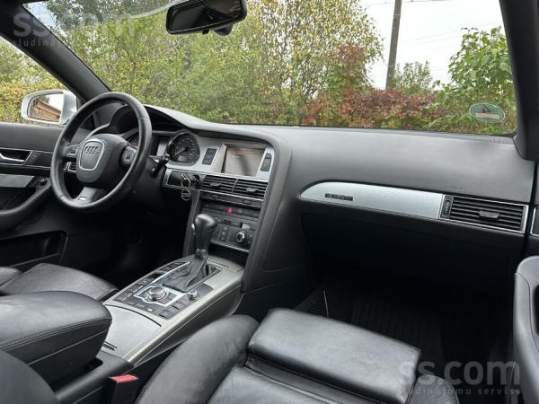 Grey Audi A6 2009 in Tukums, with an engine capacity of 3.00 L and mileage of 394 thousand km for 3550 €, photo 10 on AUTOMOTO.COM.LV