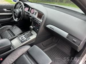 Grey Audi A6 2009 in Tukums, with an engine capacity of 3.00 L and mileage of 394 thousand km for 3550 €, photo 16 on AUTOMOTO.COM.LV