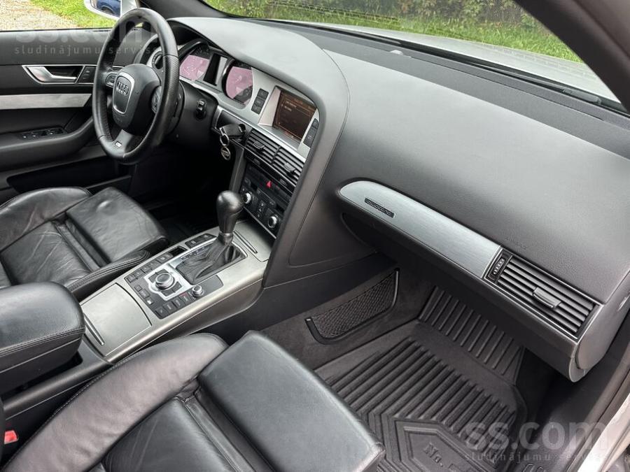 Grey Audi A6 2009 in Tukums, with an engine capacity of 3.00 L and mileage of 394 thousand km for 3550 €, photo 16 on AUTOMOTO.COM.LV