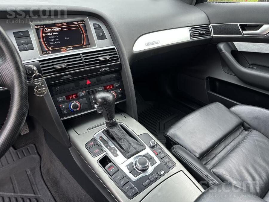 Grey Audi A6 2009 in Tukums, with an engine capacity of 3.00 L and mileage of 394 thousand km for 3550 €, photo 19 on AUTOMOTO.COM.LV