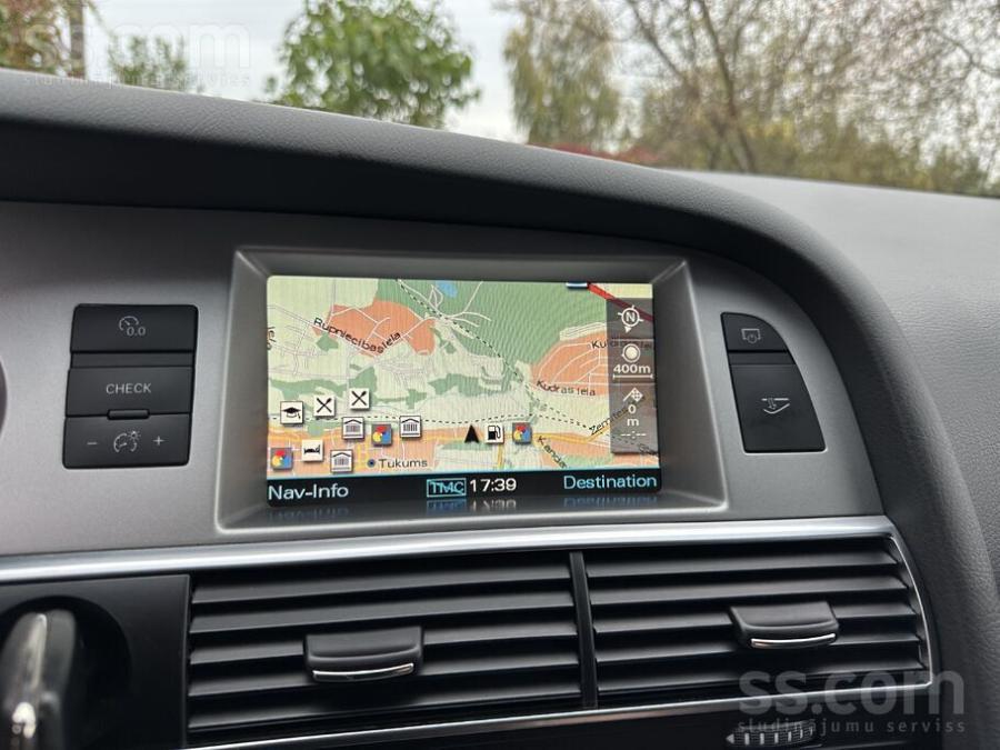 Grey Audi A6 2009 in Tukums, with an engine capacity of 3.00 L and mileage of 394 thousand km for 3550 €, photo 23 on AUTOMOTO.COM.LV