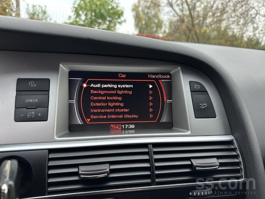 Grey Audi A6 2009 in Tukums, with an engine capacity of 3.00 L and mileage of 394 thousand km for 3550 €, photo 24 on AUTOMOTO.COM.LV
