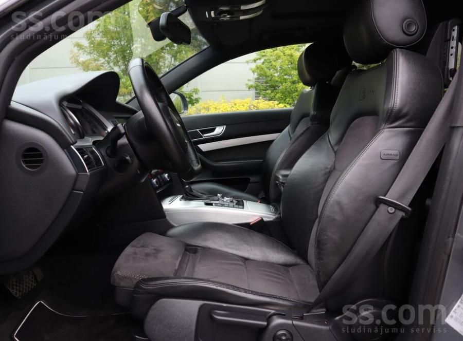 Pelēks Audi A6 2010 Rīga, ar dzinēja tilpumu 3.00 L un nobraukumu 333 tūkst. km par 8450 €, foto 12 vietnē AUTOMOTO.COM.LV