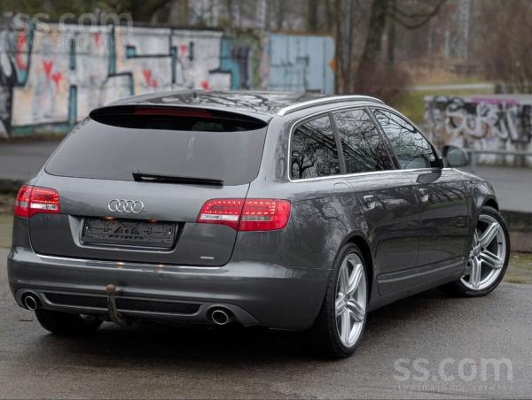 Grey Audi A6 2010 in Jurmala, with an engine capacity of 2.70 L and mileage of 0 thousand km for 6390 €, photo 8 on AUTOMOTO.COM.LV
