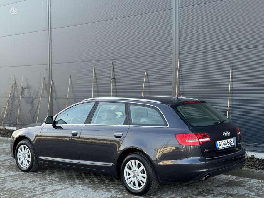 Grey Audi A6 2010 in Vilnius, with an engine capacity of 2.70 L and mileage of 215 thousand km for 5950 €, photo 3 on AUTOMOTO.COM.LV