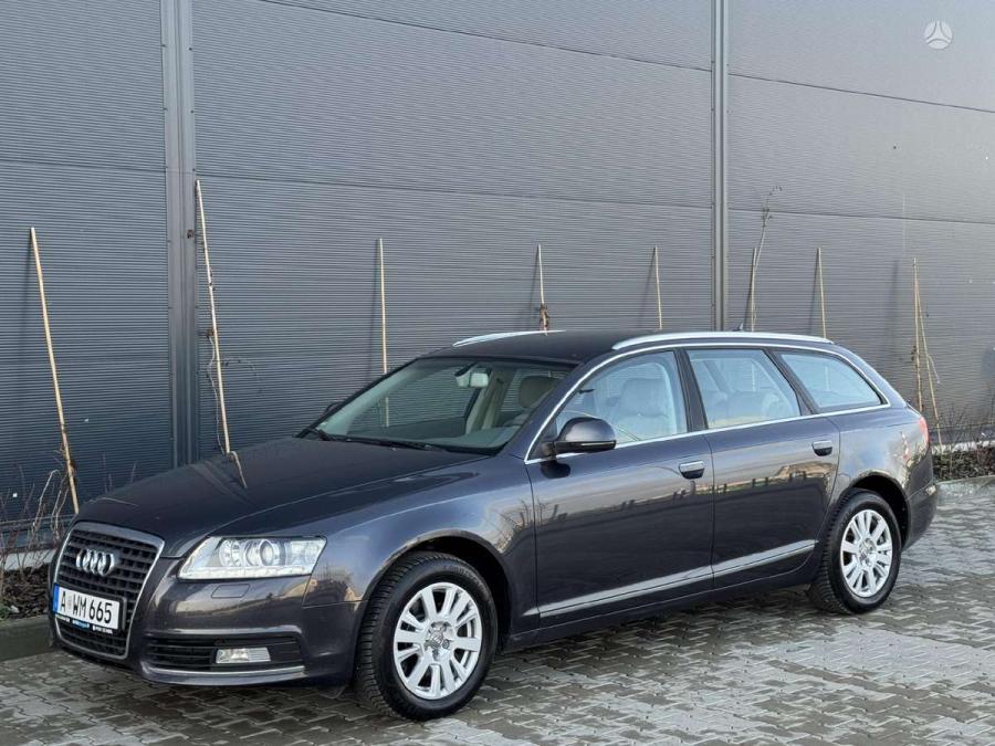 Pelēks Audi A6 2010 Viļņa, ar dzinēja tilpumu 2.70 L un nobraukumu 215 tūkst. km par 5950 €, foto 1 vietnē AUTOMOTO.COM.LV