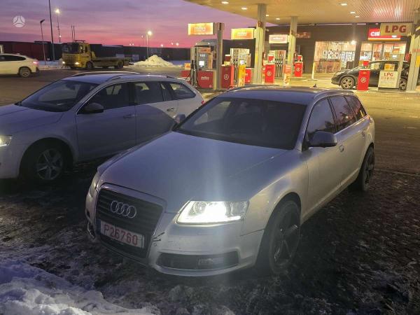 Grey Audi A6 2010 in Vilnius, with an engine capacity of 2.70 L and mileage of 350 thousand km for 1600 €, photo 1 on AUTOMOTO.COM.LV