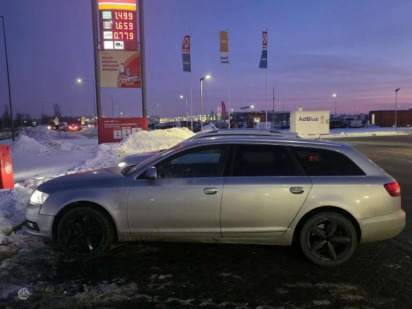 Grey Audi A6 2010 in Vilnius, with an engine capacity of 2.70 L and mileage of 350 thousand km for 1600 €, photo 2 on AUTOMOTO.COM.LV