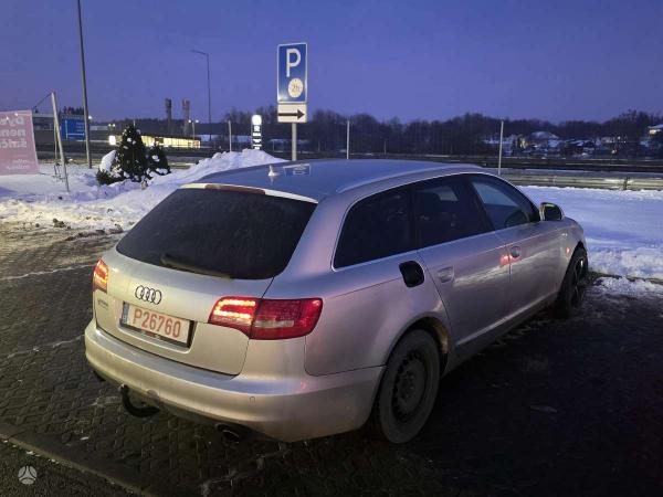 Grey Audi A6 2010 in Vilnius, with an engine capacity of 2.70 L and mileage of 350 thousand km for 1600 €, photo 3 on AUTOMOTO.COM.LV
