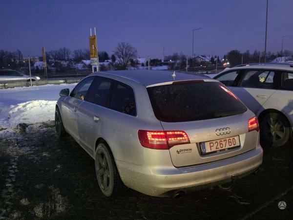 Grey Audi A6 2010 in Vilnius, with an engine capacity of 2.70 L and mileage of 350 thousand km for 1600 €, photo 4 on AUTOMOTO.COM.LV