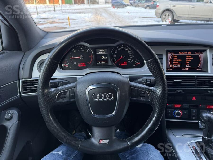Pelēks Audi A6 2010 Rīga, ar dzinēja tilpumu 3.00 L un nobraukumu 283 tūkst. km par 5390 €, foto 16 vietnē AUTOMOTO.COM.LV