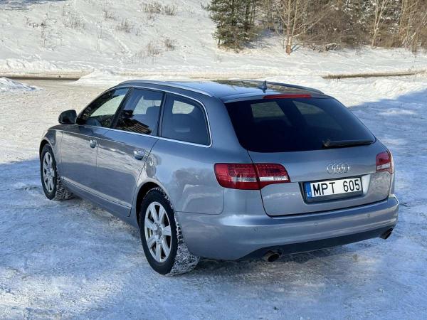 Grey Audi A6 2010 in Vilnius, with an engine capacity of 2.00 L and mileage of 298 thousand km for 4800 €, photo 4 on AUTOMOTO.COM.LV