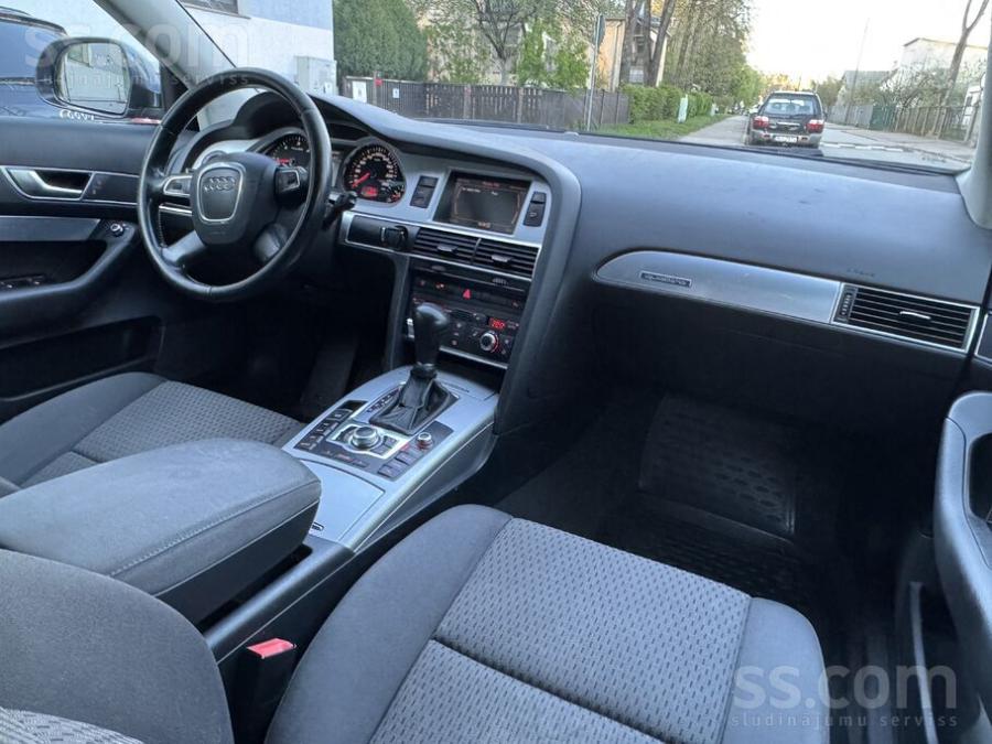 Grey Audi A6 2010 in Riga, with an engine capacity of 3.00 L and mileage of 0 thousand km for 4200 €, photo 11 on AUTOMOTO.COM.LV