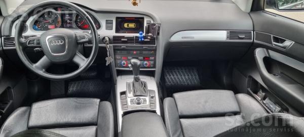 Grey Audi A6 2010 in Jelgava, with an engine capacity of 3.00 L and mileage of 0 thousand km for 5450 €, photo 2 on AUTOMOTO.COM.LV