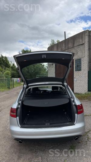 Grey Audi A6 2010 in Daugavpils, with an engine capacity of 2.70 L and mileage of 0 thousand km for 4750 €, photo 9 on AUTOMOTO.COM.LV
