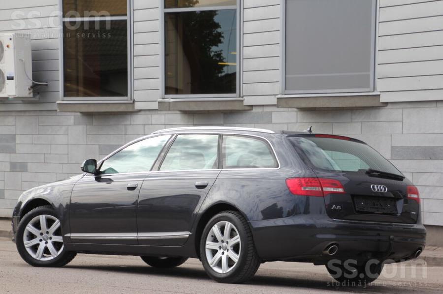 Grey Audi A6 2010 in Riga, with an engine capacity of 2.70 L and mileage of 306 thousand km for 5900 €, photo 4 on AUTOMOTO.COM.LV